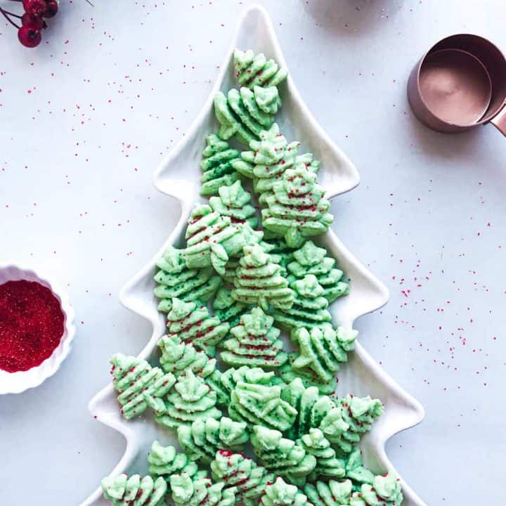 Christmas Spritz Cookies - Batters and Blessings | Love, Sugar, and Jesus